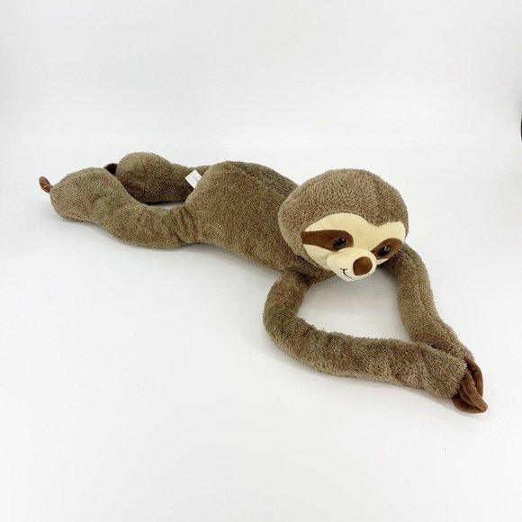 Hug Fun | Toys | Hug Fun Laying Sloth 36 Plush Brown Large Hanging ...